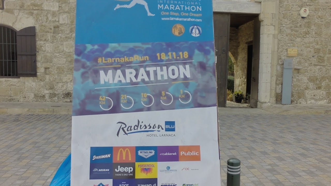 Radisson Blu Larnaca international Marathon VIDEO NO 3 from 3 - YouTube