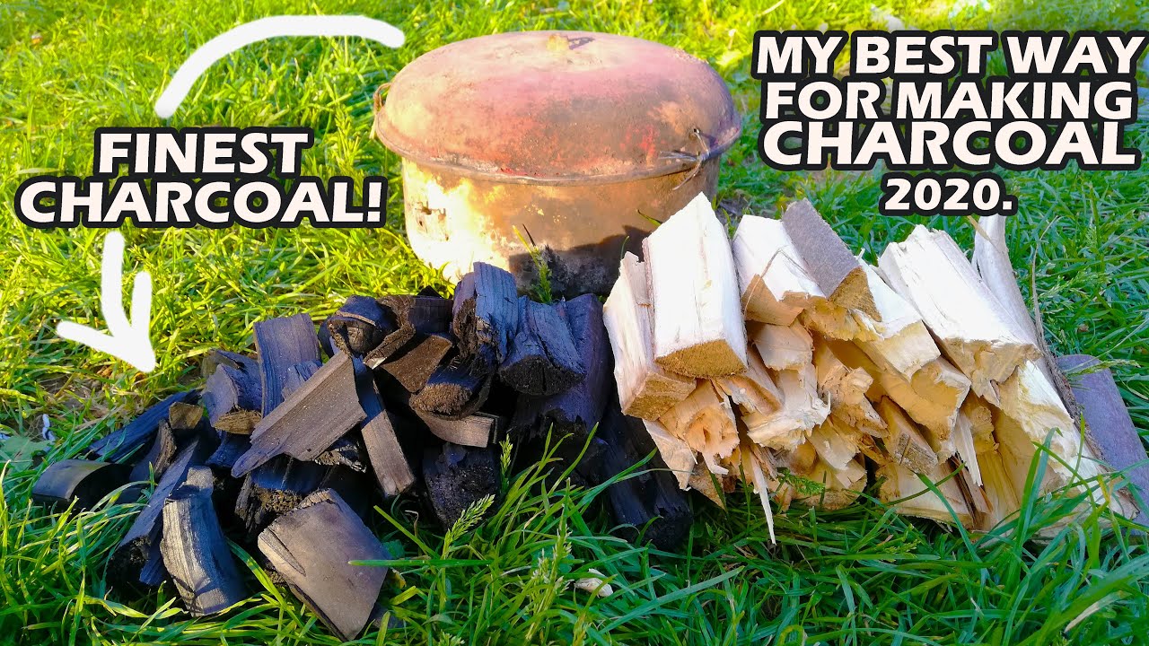 THIS IS HOW I MAKE CHARCOAL FOR FIREWORKS! | 2020. - YouTube