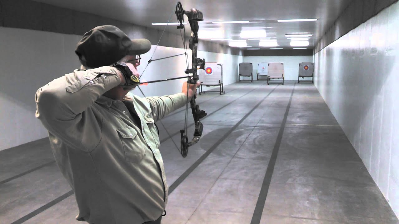 Dad shooting Mathews Switchback XT - YouTube