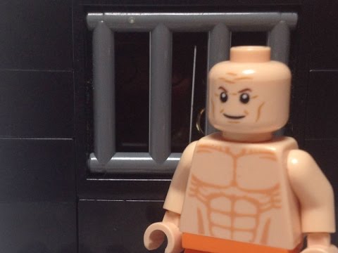 Custom LEGO DC Comics Victor Zsasz Minifigure Review - YouTube