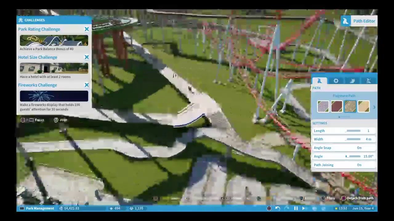 Streamer Planet Coaster for første gang så kom ind og hyg - YouTube