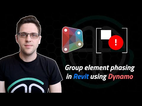 Group element phasing in Revit using Dynamo! - YouTube