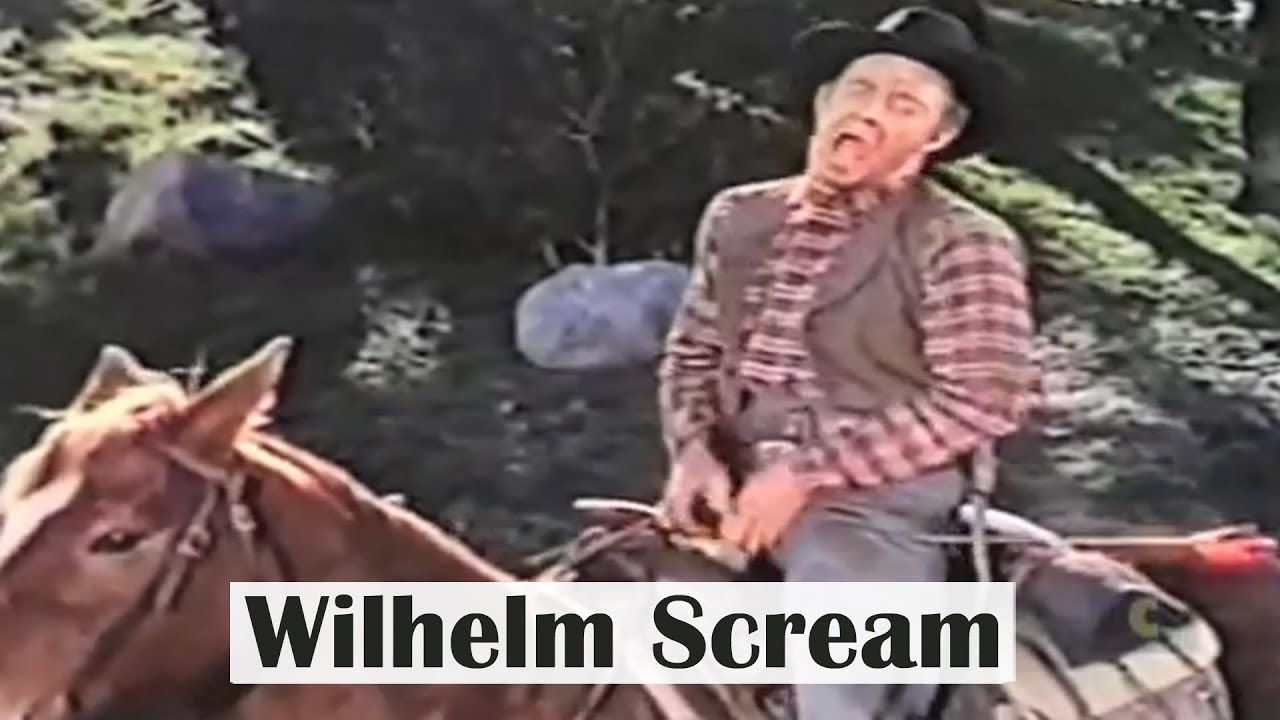 Wilhelm Scream Original 1951 - YouTube