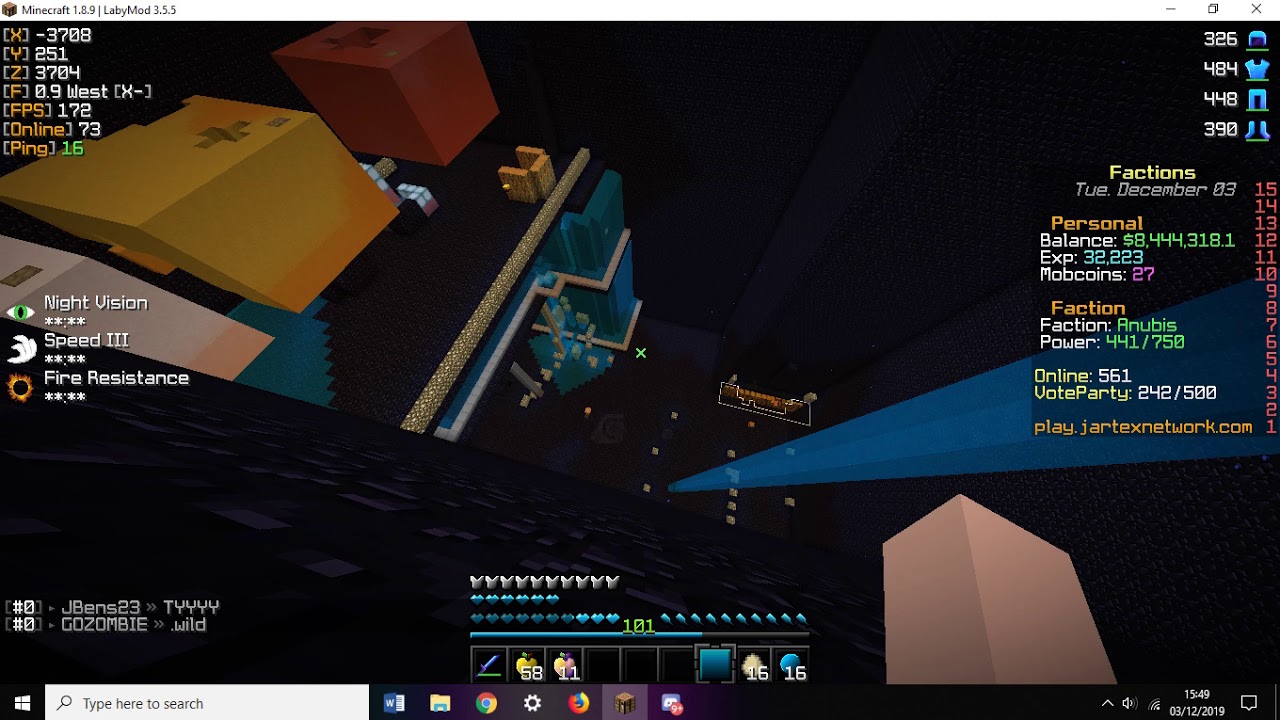 Jartex Network Factions- Ducktrow Insided Us! - YouTube