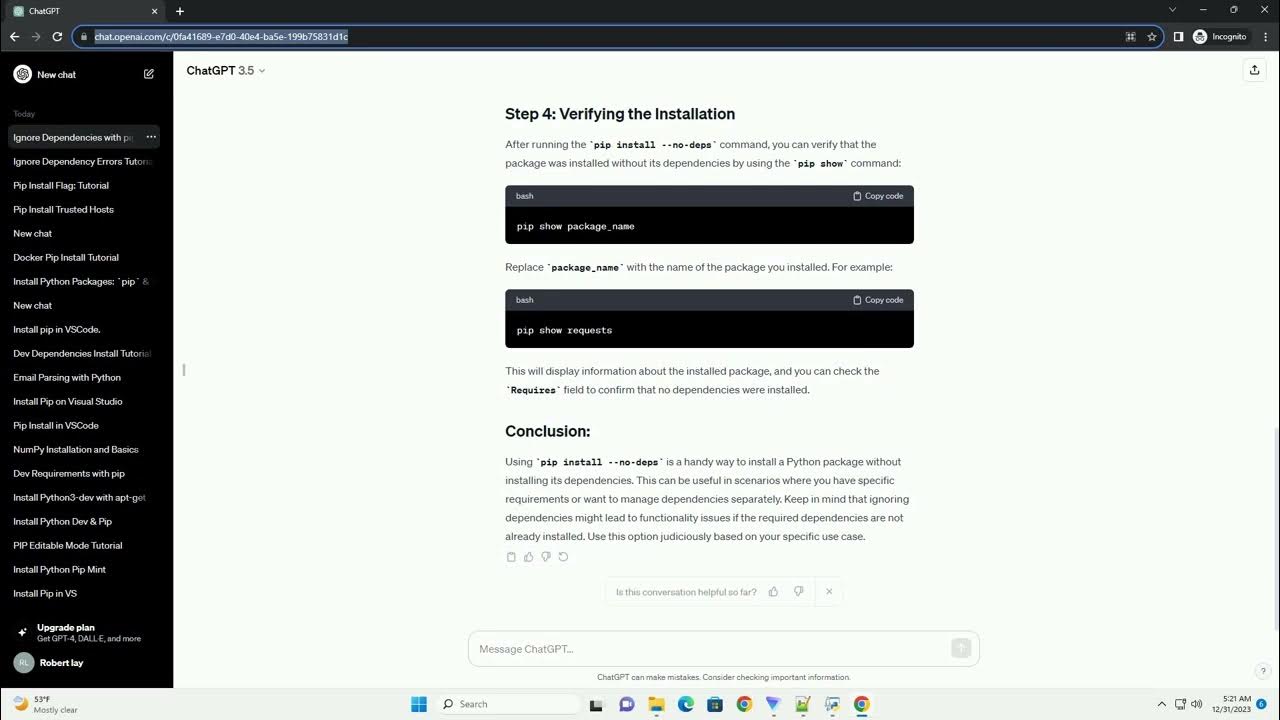 Pip Install Ignore Deps Youtube