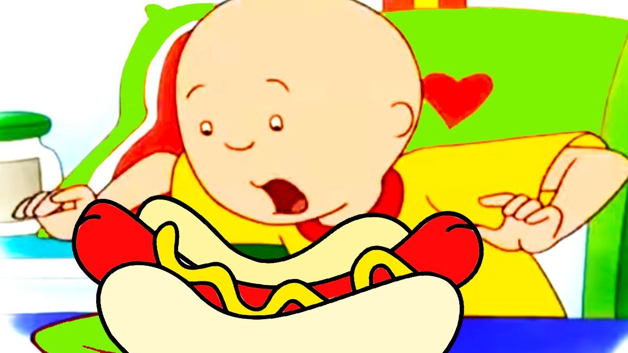 Caillou and the Chili Dog | Caillou Cartoon - YouTube