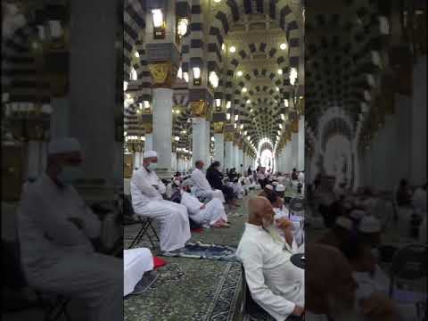 Çok Güzel Ses İnsanı Mest Ediyor. Mescidi Nebevi de Vakit Namaz Ezan Kraatı