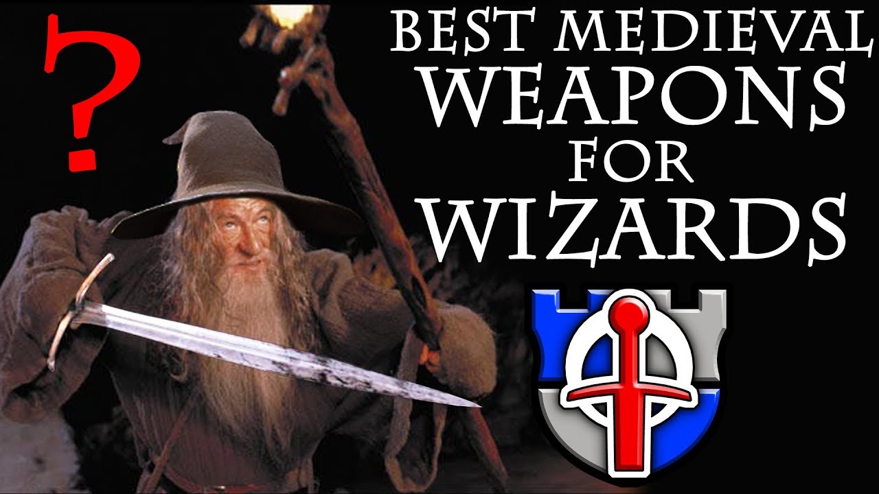 What medieval weapons would wizards really use? FANTASY RE-ARMED - YouTube