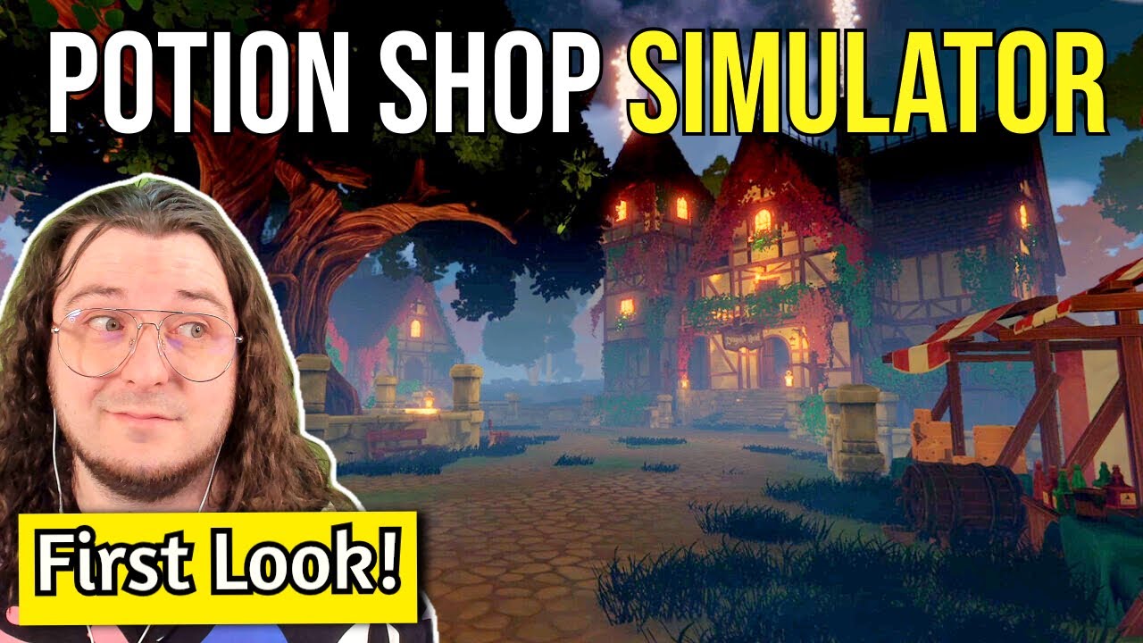 OPENING MY OWN POTION SHOP IN A MEDIEVAL FANTASY WORLD! - YouTube