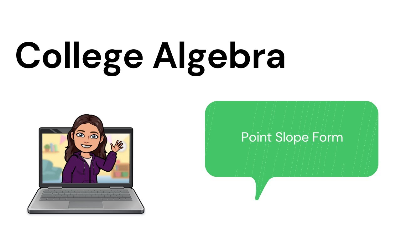 Point Slope Form Of A Linear Function YouTube point-slope-form-of-a-linear-function-youtube
