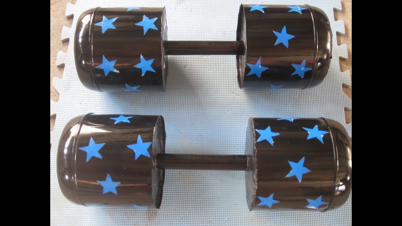 Homemade Dumbbell - YouTube