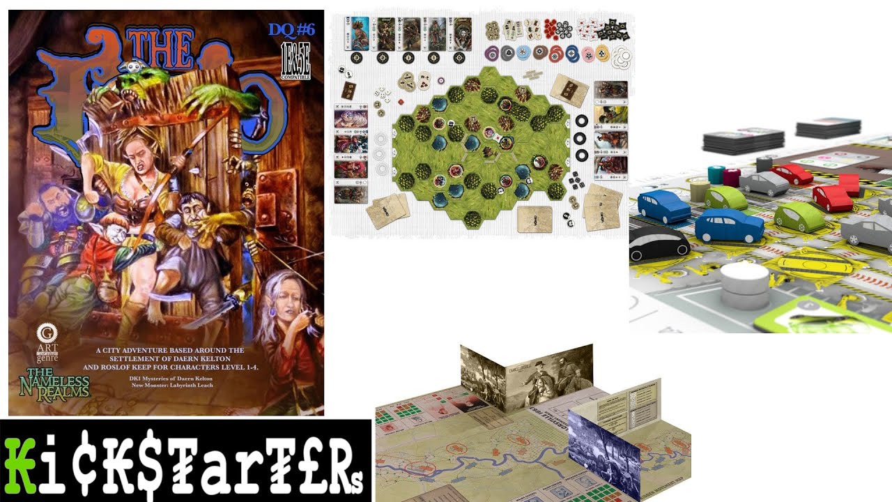 Kickstarter February 2020 - Update 5 - RPGs, Board, Card, War, and ...