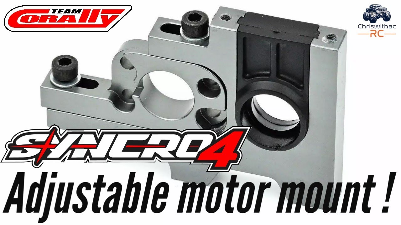 Team Corally Syncro 4: How to Fit an Adjustable Motor Mount Easily ...