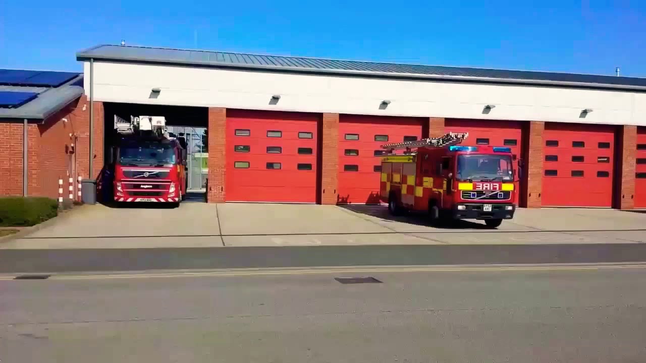 Suffolk Fire & Rescue Service - Ipswich East Pump (On Call) and Aerial ...