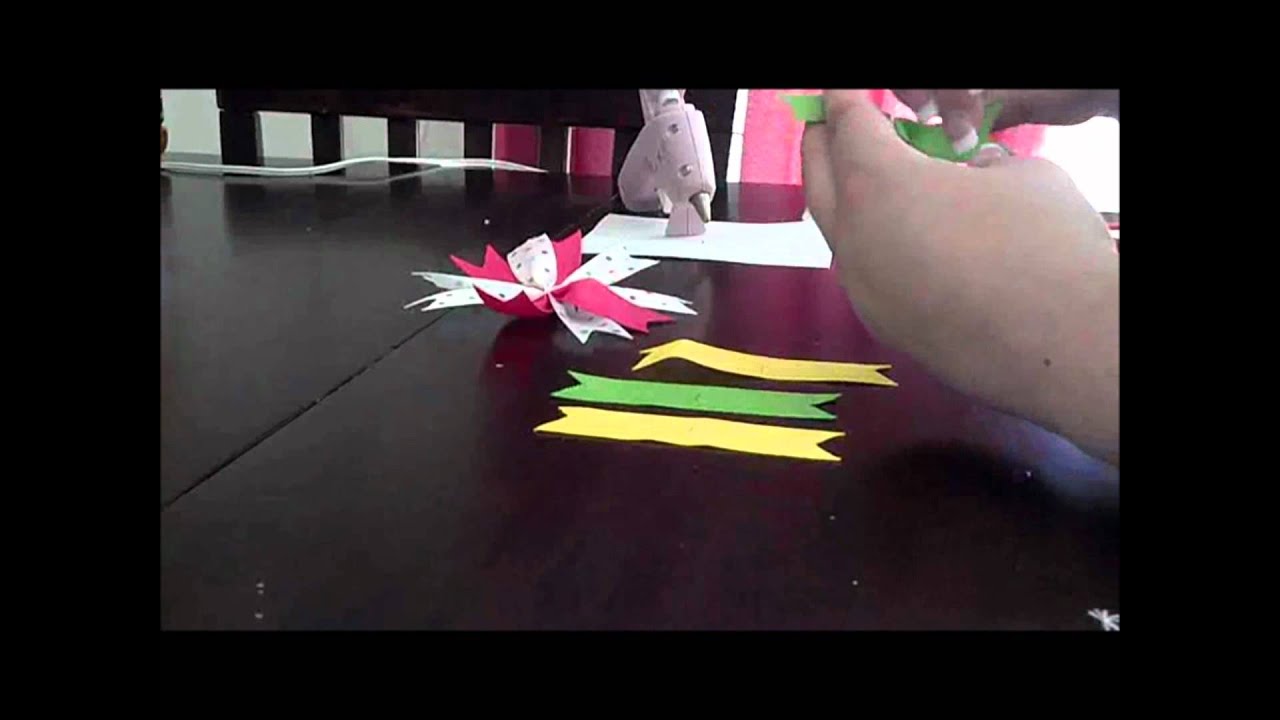 How To Make A Pretty Spike Hair Bow 3 in 1 Tutorial - YouTube