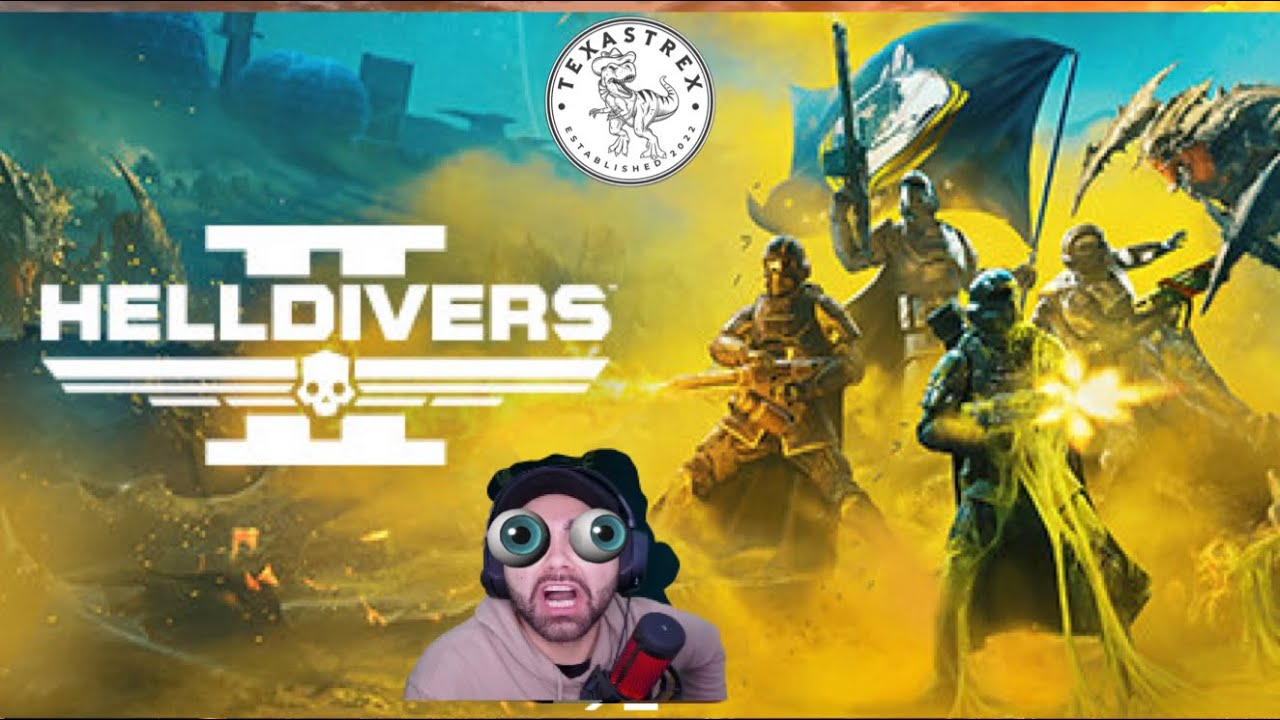Helldivers 2 live stream first play through - YouTube