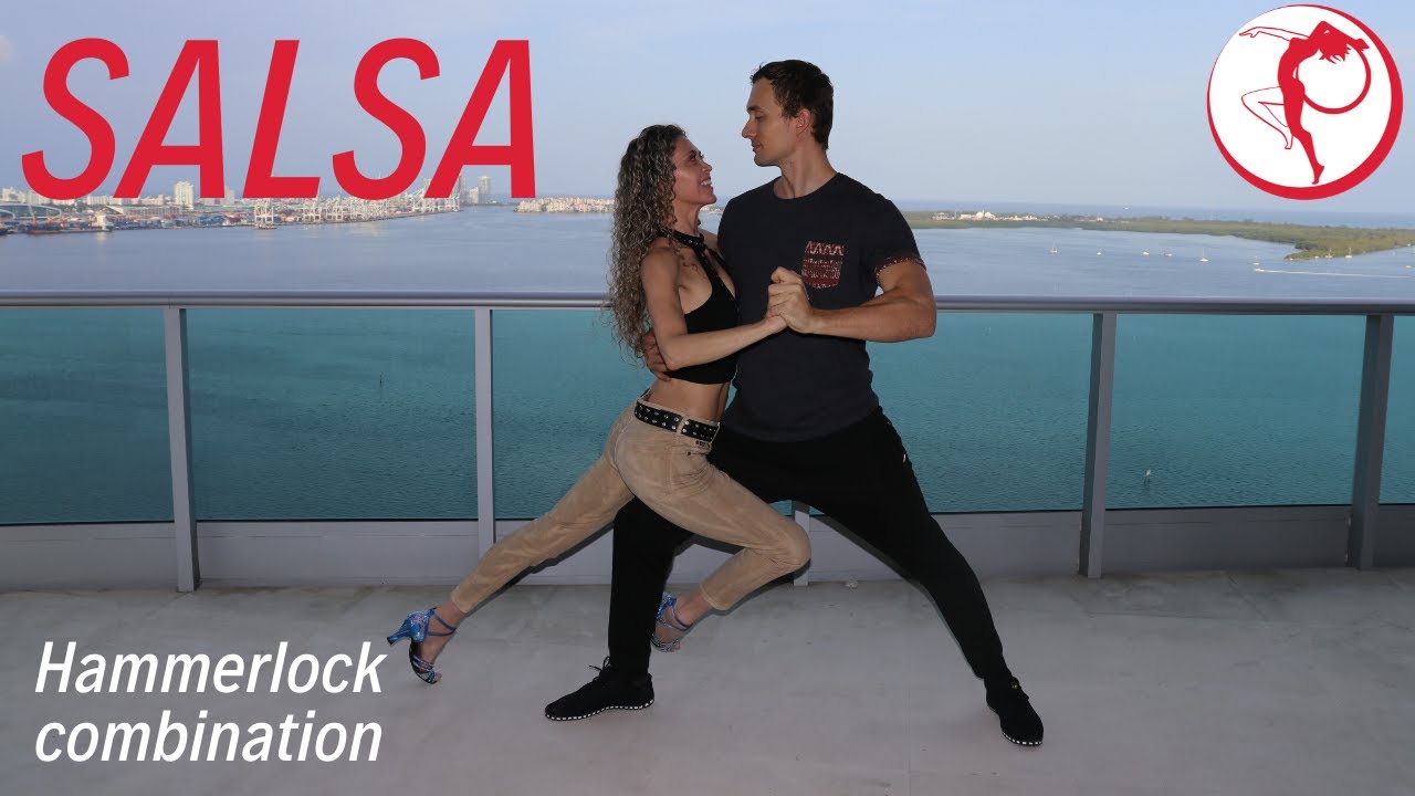 StepFlix 🔴 LIVE Salsa class 6 | Hammerlock combination | Lili & Mat ...