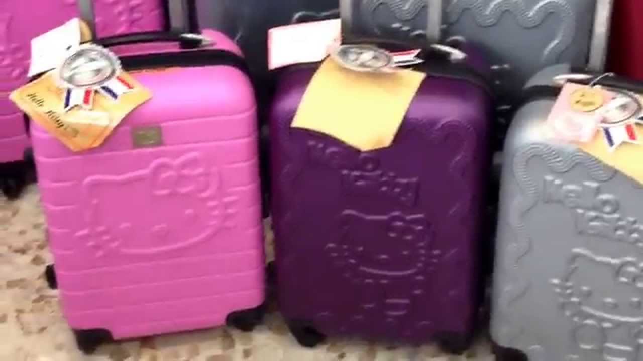 Maletas Hello kitty - YouTube