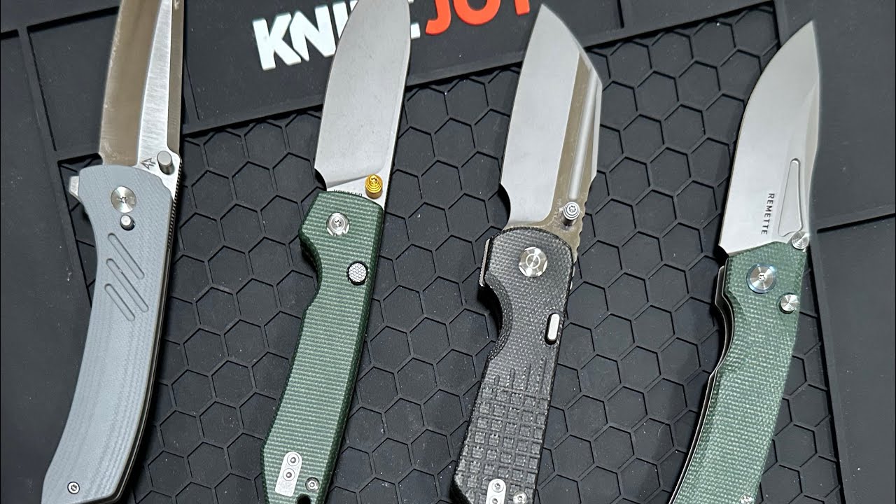 Button Liner Lock Extravaganza! @vosteed_cutlery - YouTube