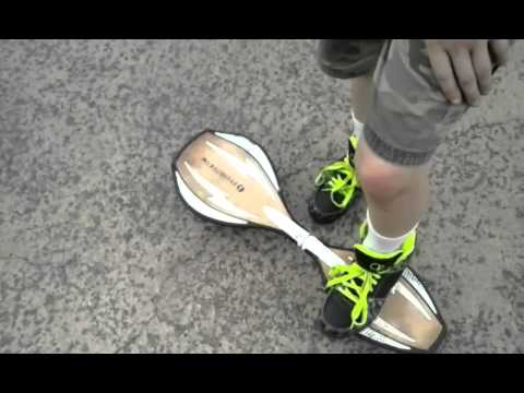 How to do a wheelie on a ripstik - YouTube