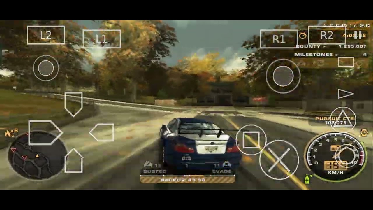 Escapando de Cross. Need for Speed Most Wanted. AetherSX2. - YouTube