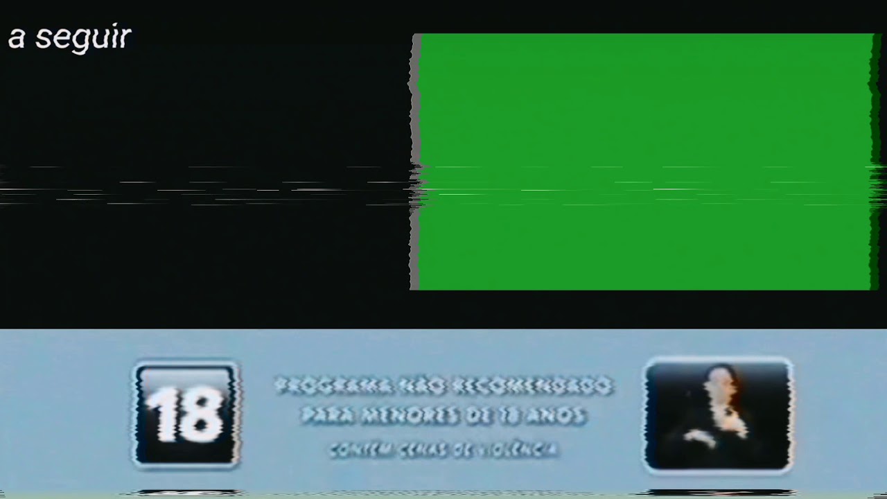 Nova vinheta classificação indicativa globo 18 anos chroma key - YouTube
