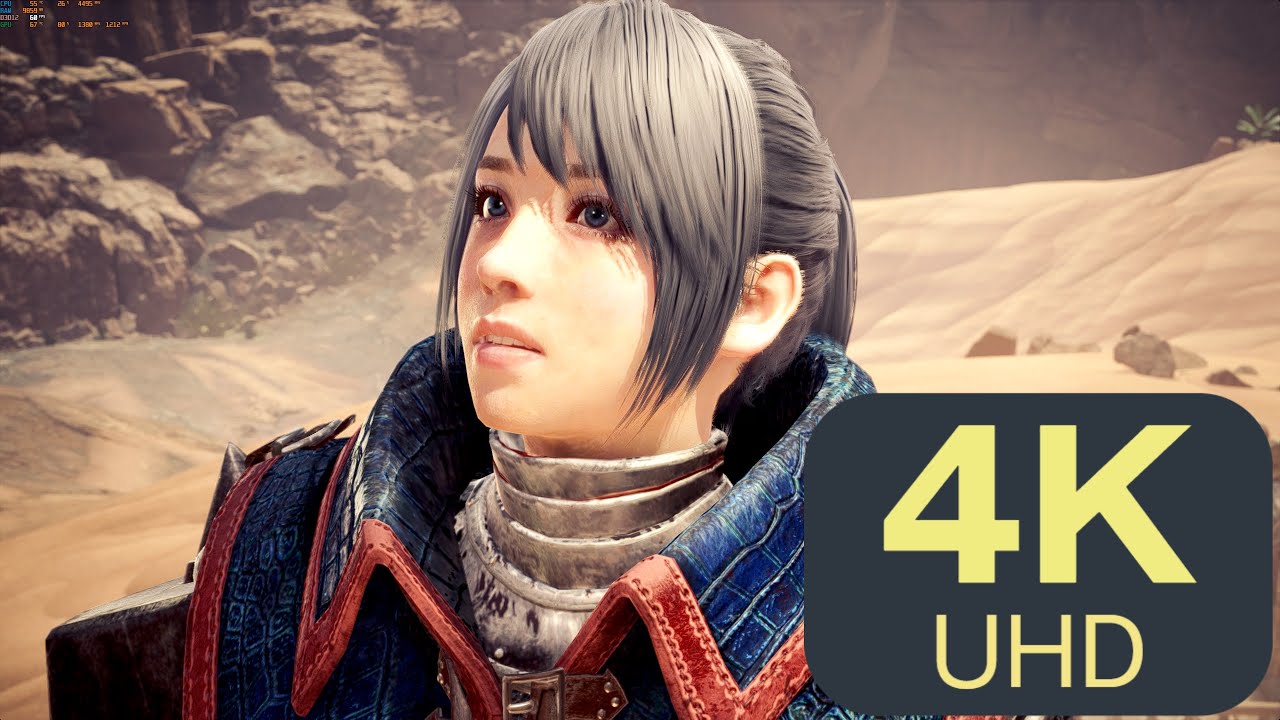 Monster Hunter World - High Resolution Texture DLSS #4 (4K 60fps) - YouTube