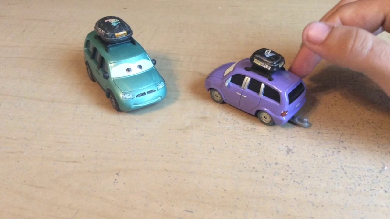 Disney Pixar Cars 2017 Road Trip Van and Mini - YouTube
