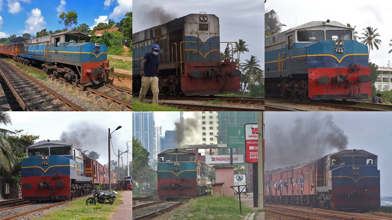 Class M4 Diesel-Electric Locomotive Collection in Sri Lanka Railways ...