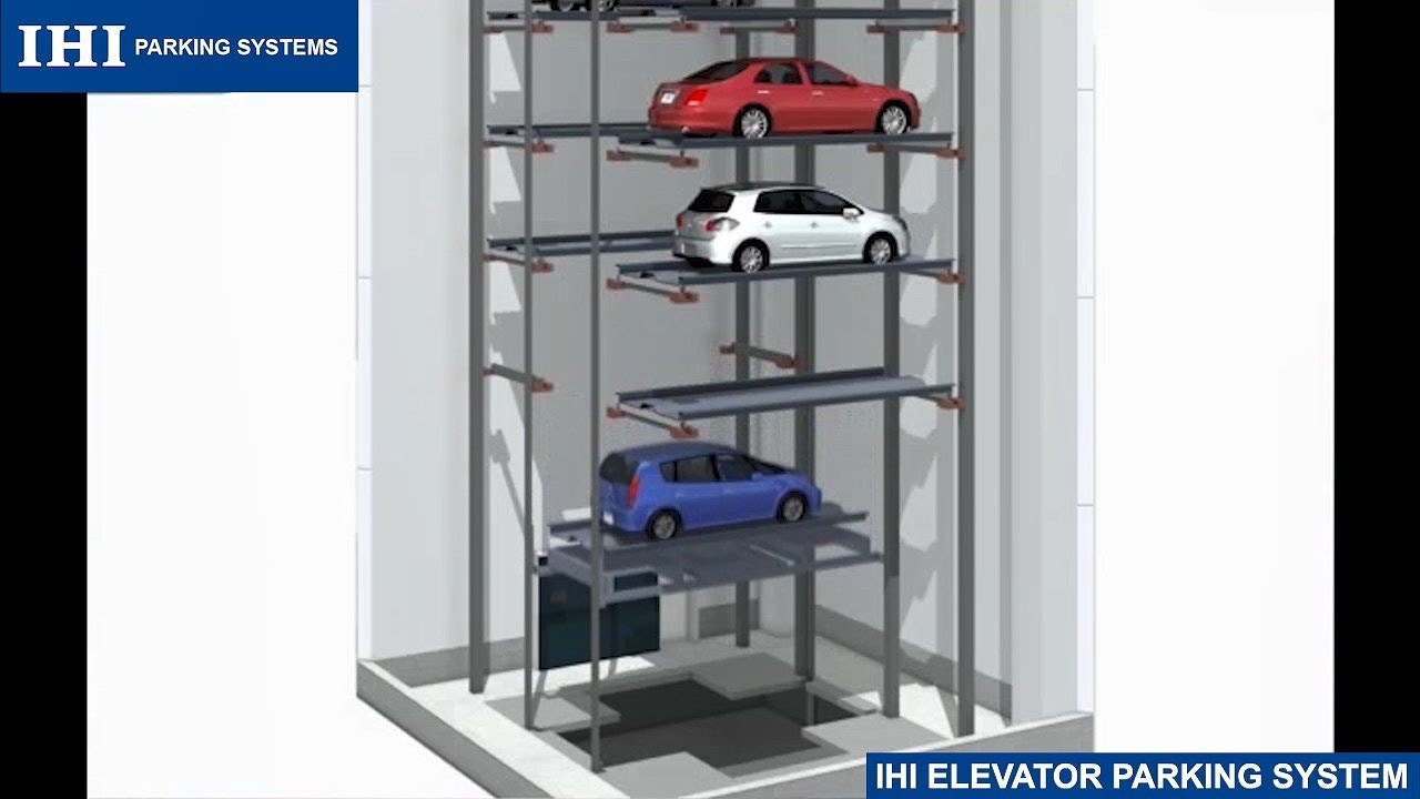 【IHI Thailand】IHI Elevator Parking System - YouTube