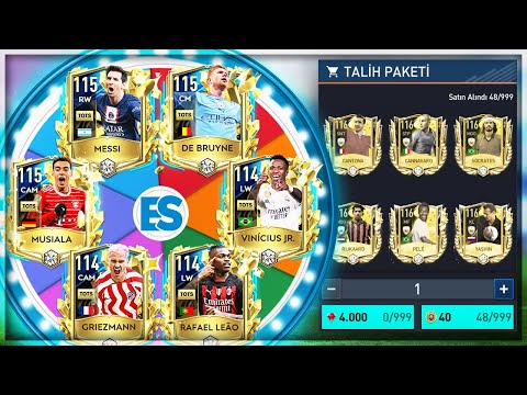 111+ ÇIKMAZSA UTOTS SİLME CHALLENGE (3 TANE ÇARK) PAKET AÇILIMI ! FIFA Mobile