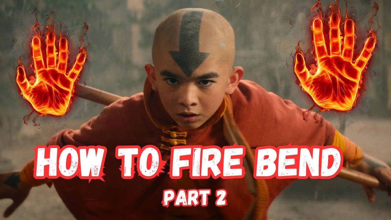 How To Firebend Like The Avatar Full Tutorial After Effects (EASY EDIT ...