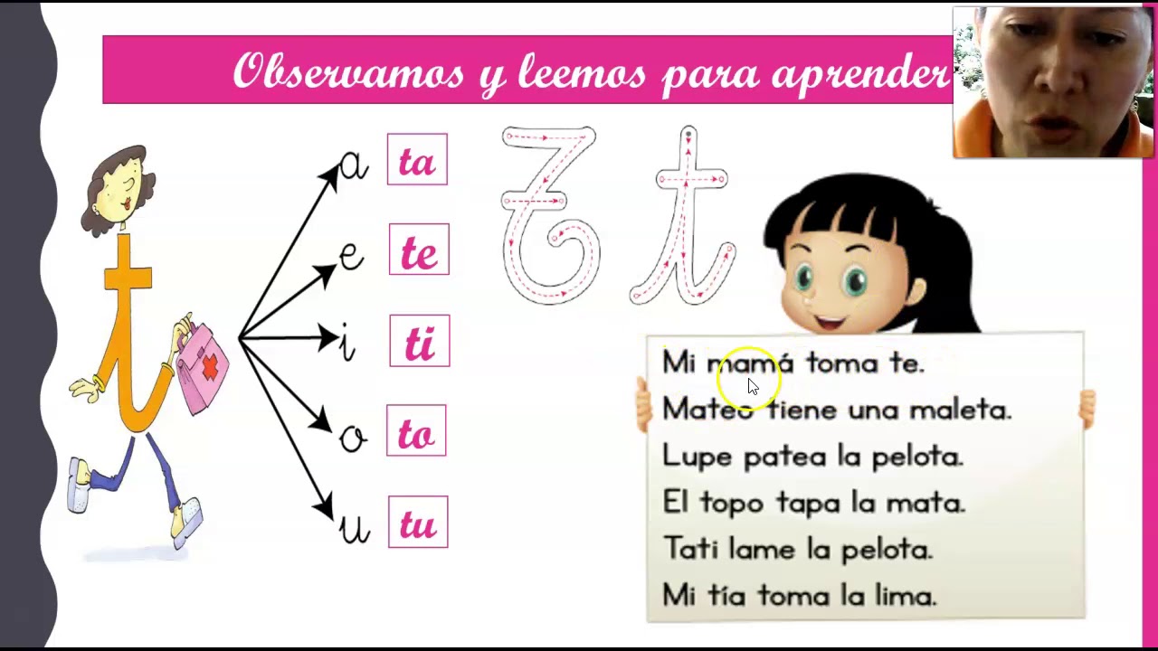 APRENDEMOS LA LETRA "T" - YouTube