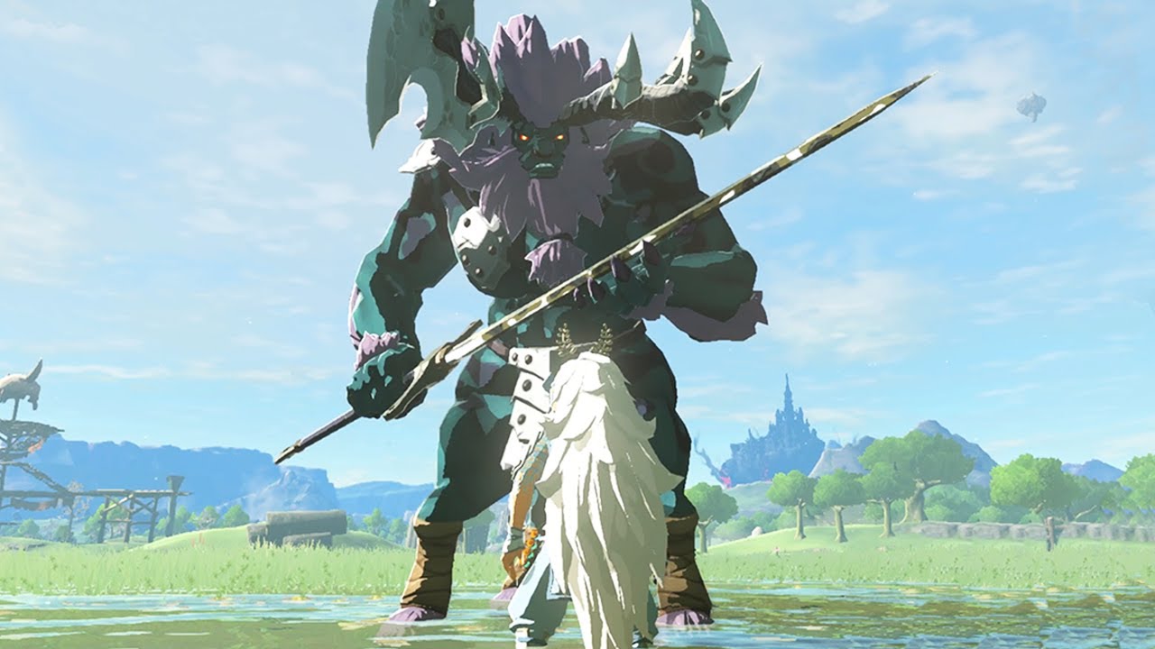 5 Seconds Blue Maned Lynel Kill - Zelda Tears of the Kingdom - YouTube