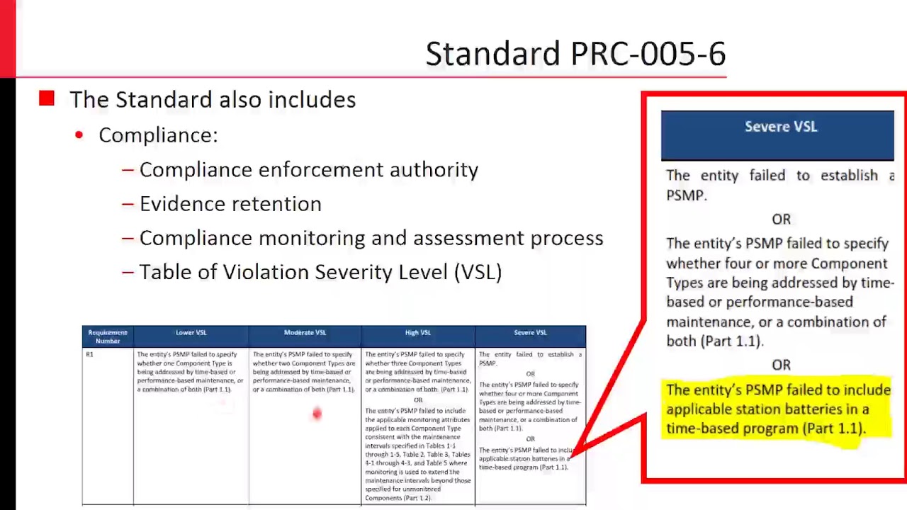 Battery Testing and Maintenance as per NERC PRC-005 Guidelines - YouTube