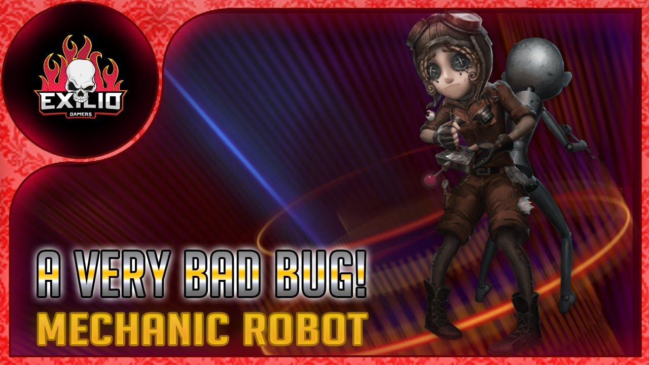 《Identity V》Mechanic Robot Bug (You can teleport to the gate o.o, bug ...