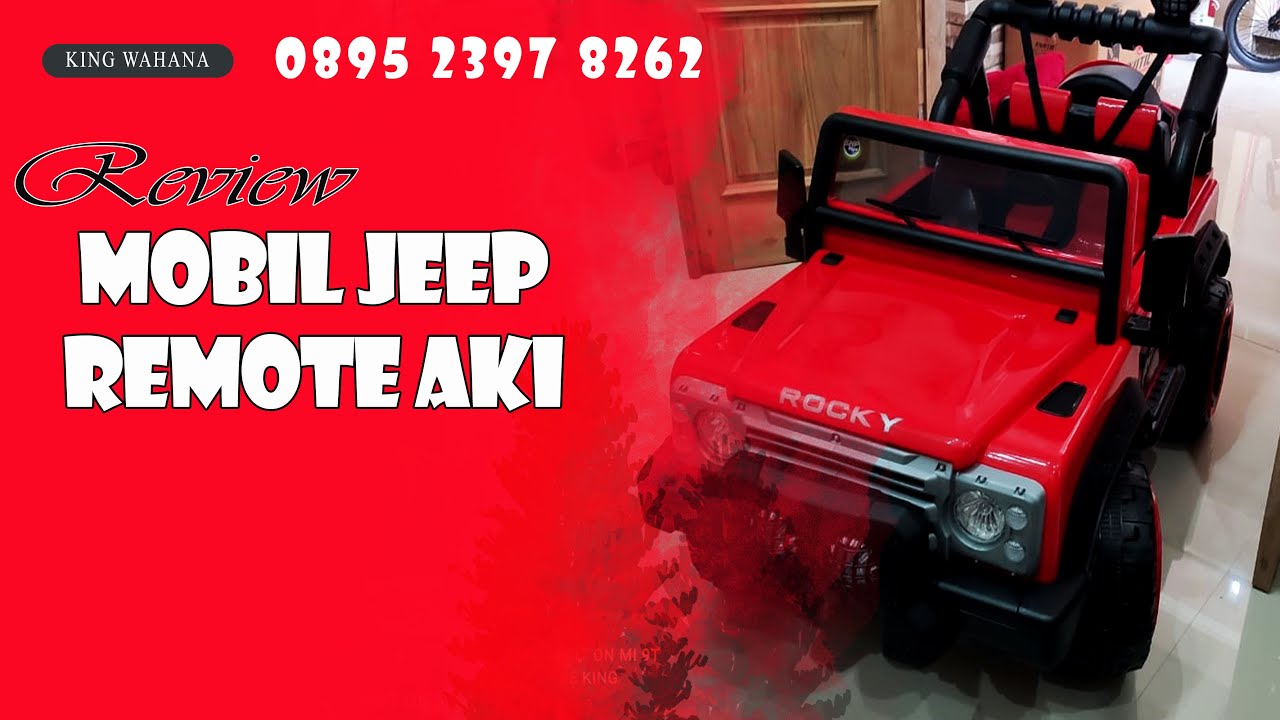 Mobil Remote Aki Jeep Rocky - YouTube
