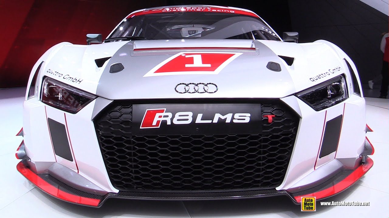 2016 Audi R8 LMS Race Car - Exterior Walkaround - 2015 Geneva Motor ...