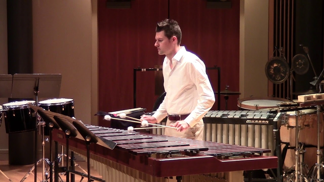 Gibson - Backbeat for Marimba Solo; Lee Hinkle, marimba - YouTube