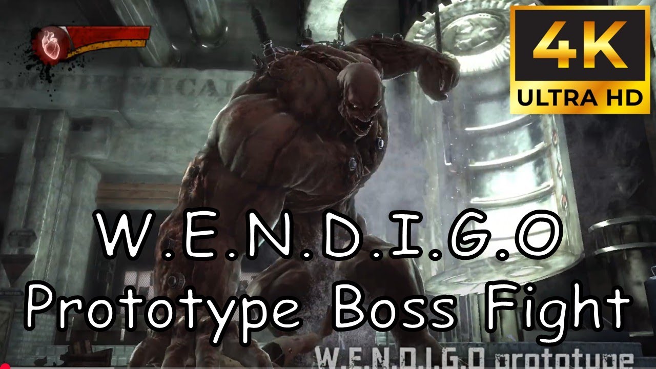 W.E.N.D.I.G.O Prototype Boss Fight (X-Men Origins: Wolverine) - YouTube