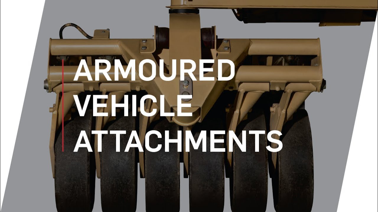 Armoured Vehicle Attachments | Mobility and Counter Mobility - YouTube