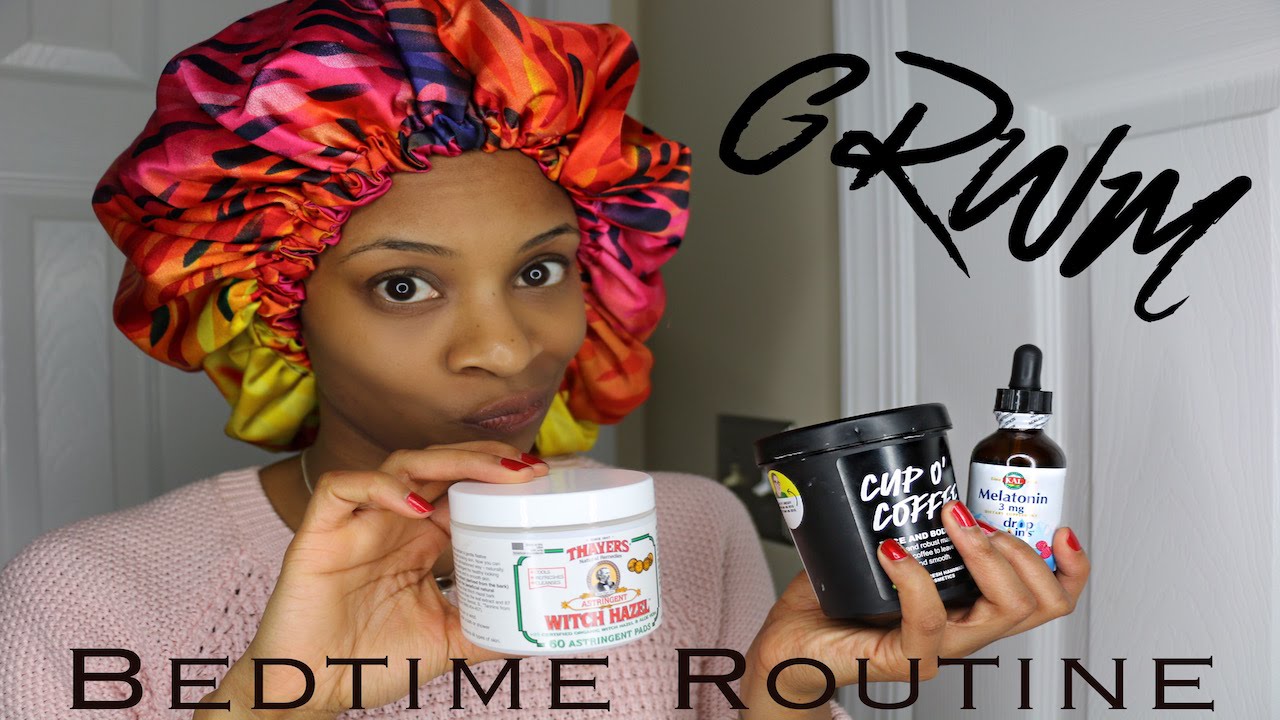 GRWM | Bedtime Routine - YouTube