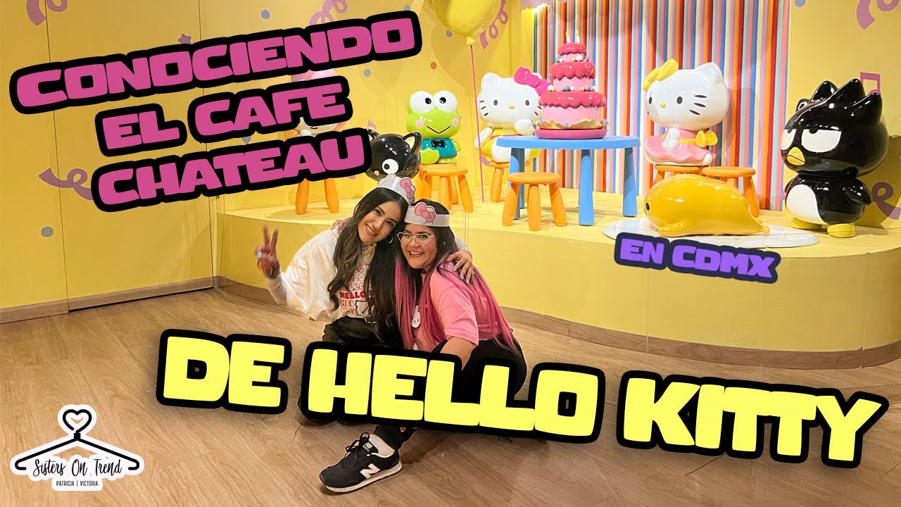Visitando el Hello Kitty Café Chateau de la CDMX - YouTube