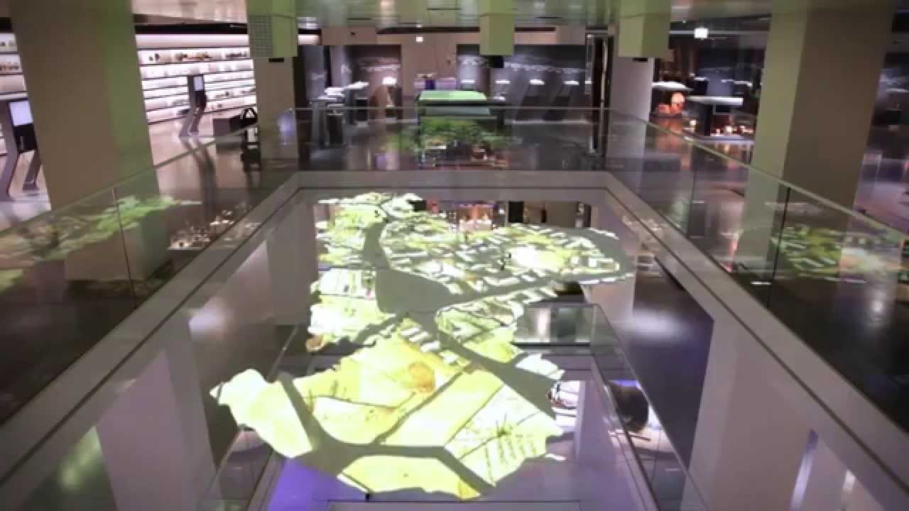EN | MKT AG: Kinetic landscape model of Saxony - YouTube