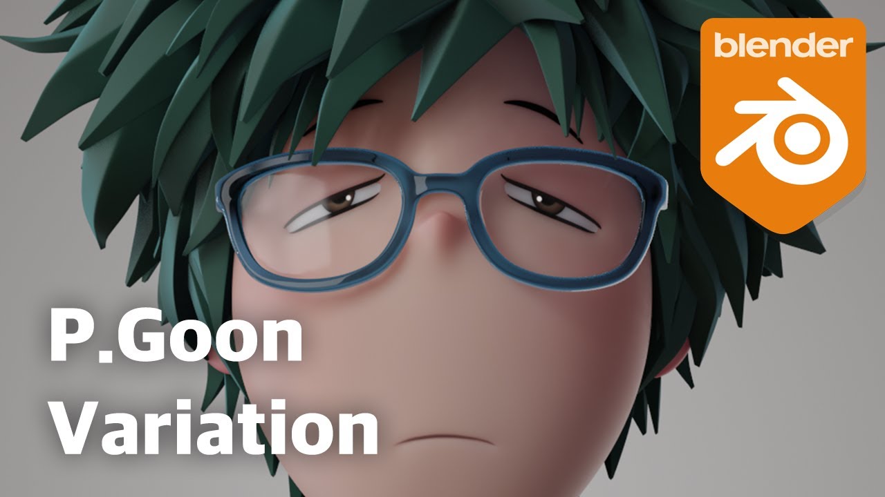 [Blender LOG] 006 - P.Goon Variation - YouTube