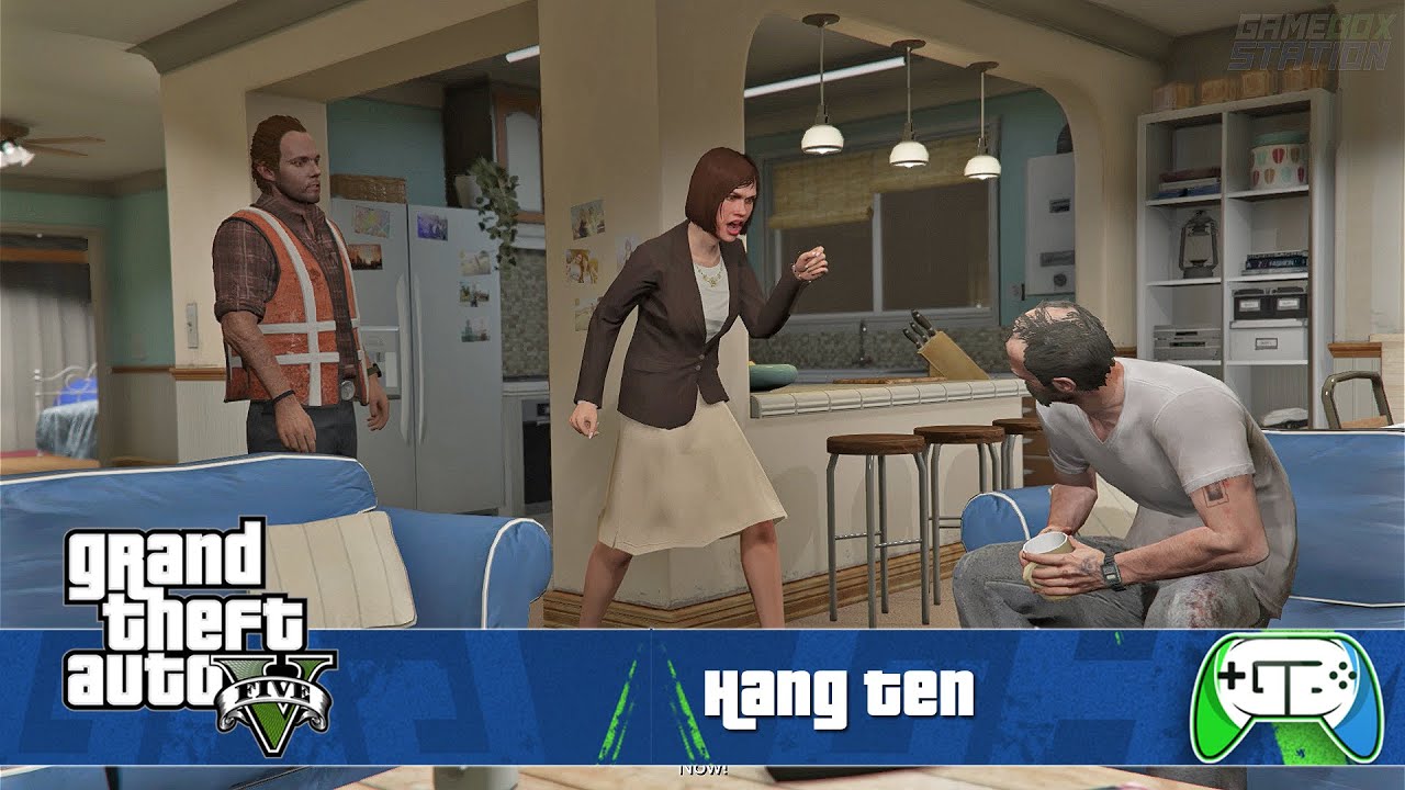 Grand Theft Auto V - Hang Ten | Walkthrough - YouTube