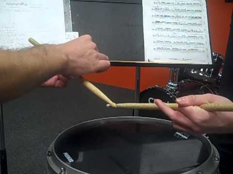 Drum Lesson Traditional Grip - YouTube