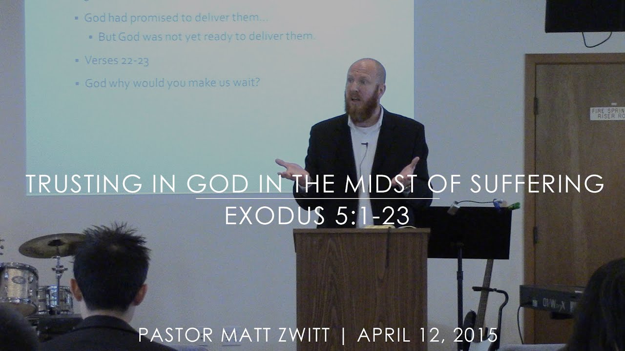 Sermon - Trusting God in the Midst of Suffering (04.12.15) - YouTube