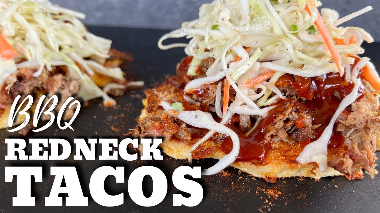 Redneck Tacos on the Griddle (Fried Jonny Cakes) - YouTube