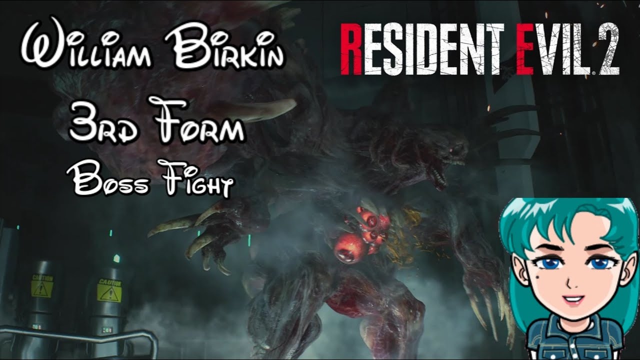 Resident Evil 2 Remake William Birkin 3rd Form [Standard MODE PS4 ...